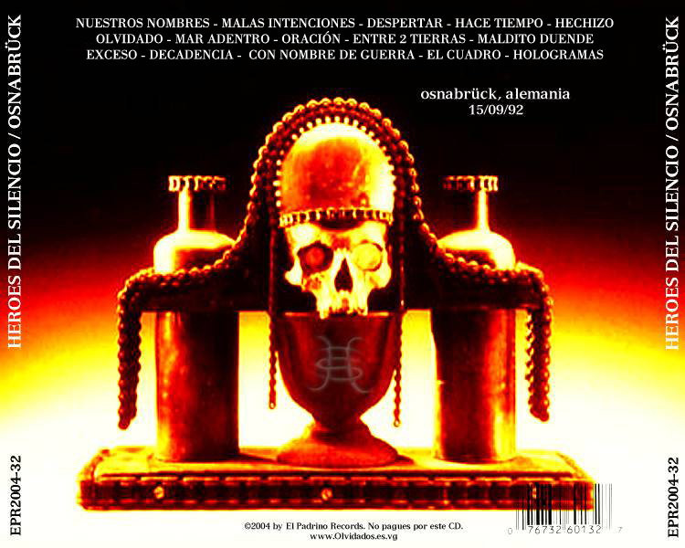 TIERRAS DEL SILENCIO: Discos piratas